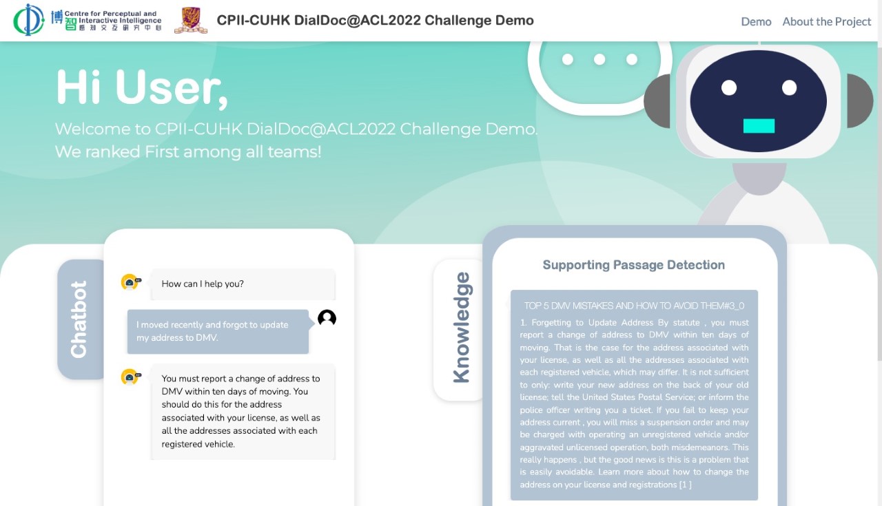 Information-seeking Conversational System - Innovation Hub@HK